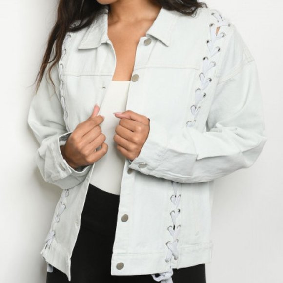 Trend Setter Diva Boutique | Jackets & Coats | Light Blue Denim Jacket ...